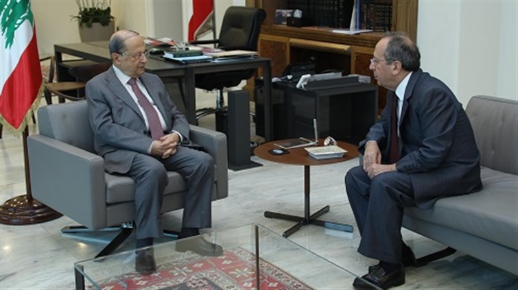 tayyar.org - الرئيس عون استقبل النائب اللواء جميل السيد